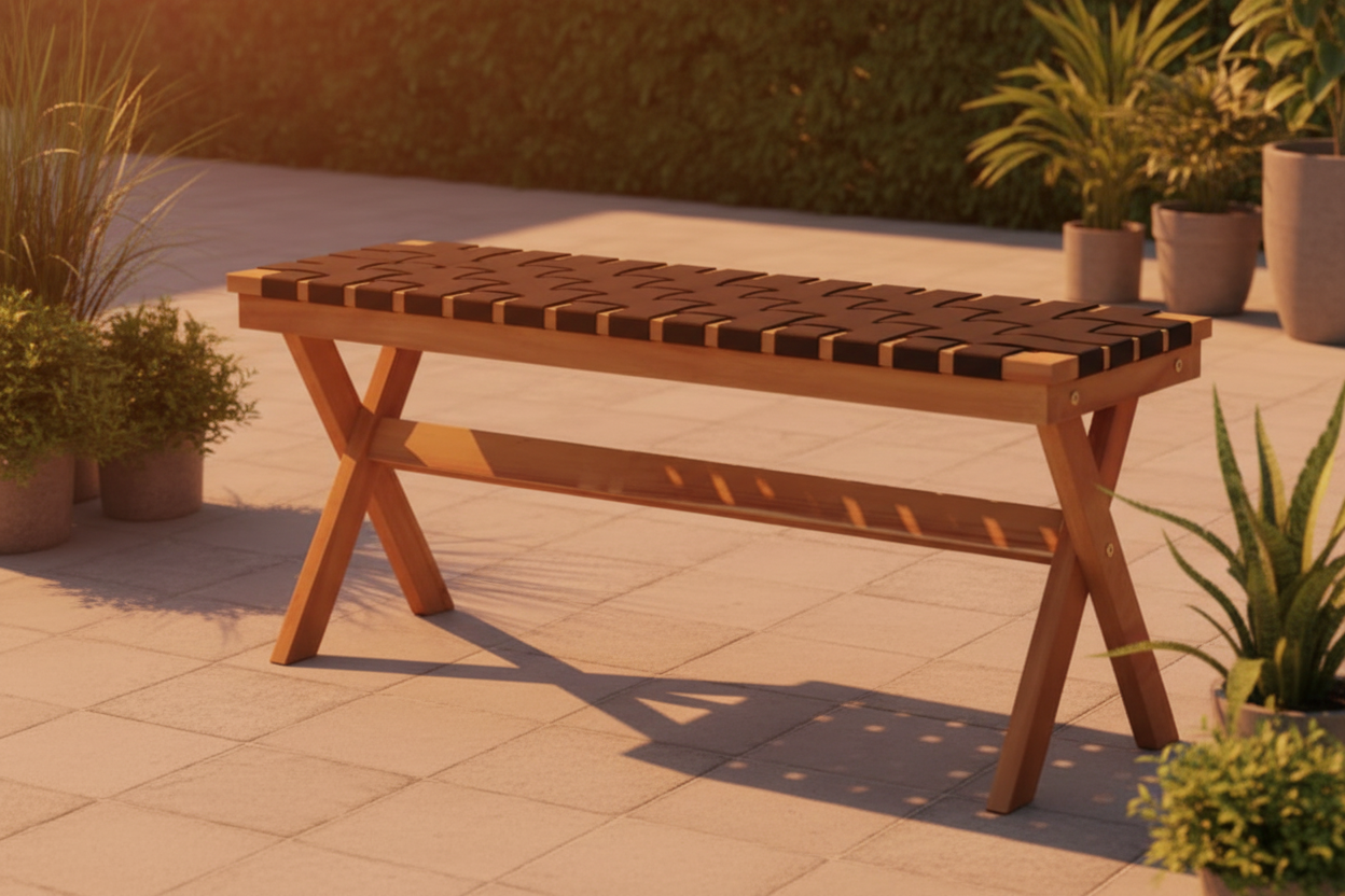 Tuinbank Dalverin | Acacia Nova En Stof | E-woodproducts