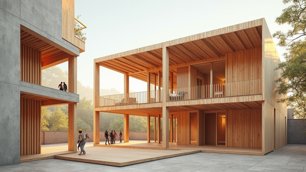 Houten Architectuur en Constructie